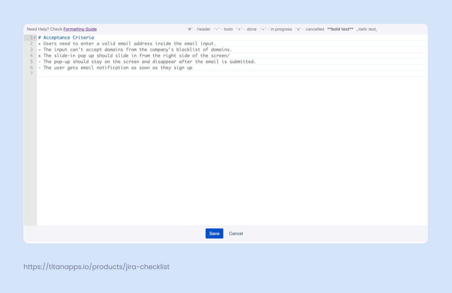 How to Manage Acceptance Criteria in Jira | TitanApps Blog