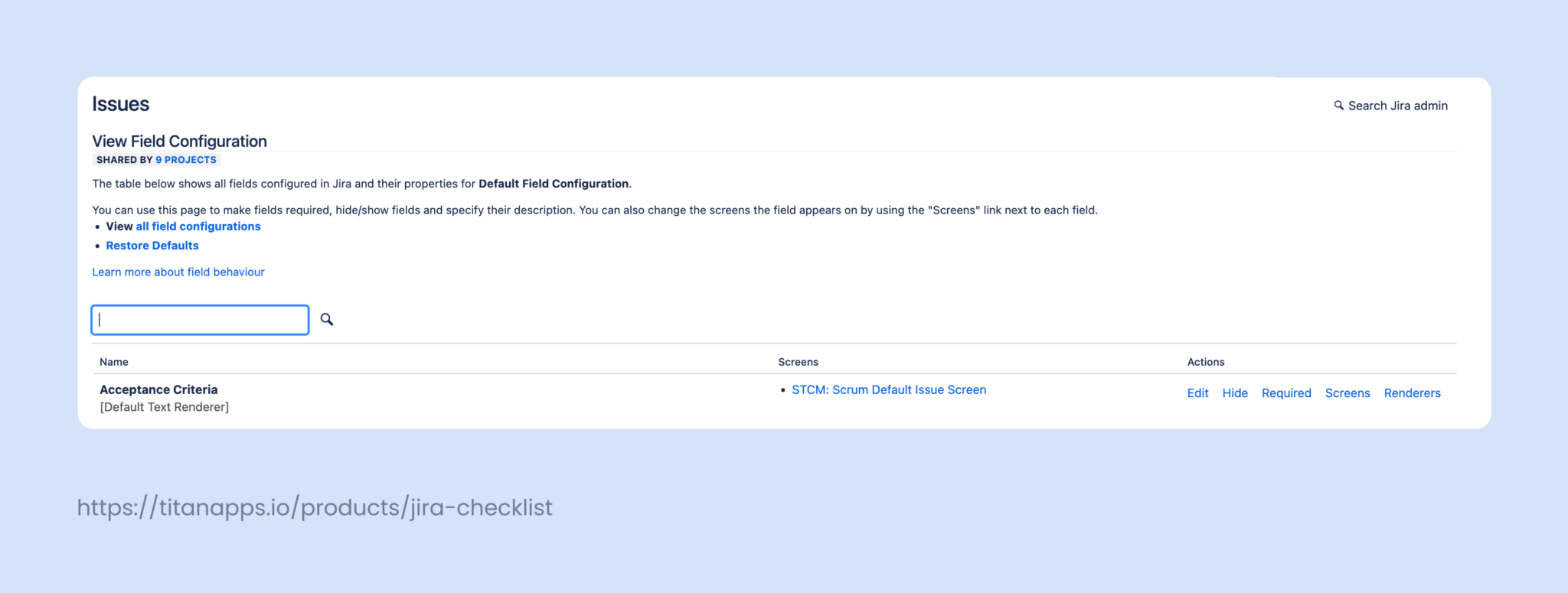 How to Manage Acceptance Criteria in Jira | TitanApps Blog