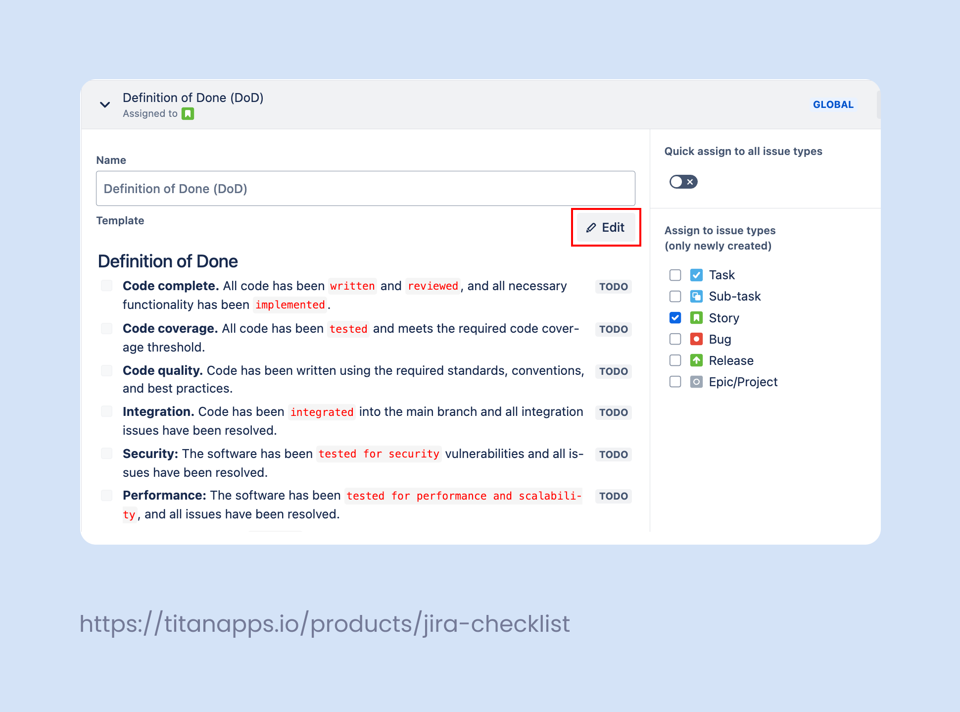 Definition of Done in Jira with Examples | TitanApps Blog