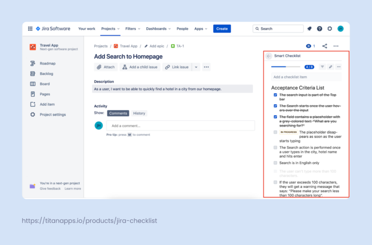 Definition of Done in Jira with Examples | TitanApps Blog