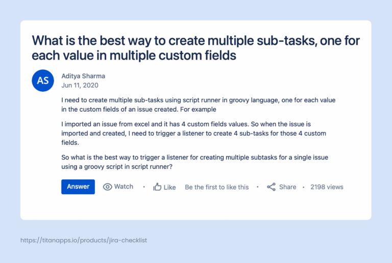 Multiple Subtasks in Jira: How to Create and Use | TitanApps Blog