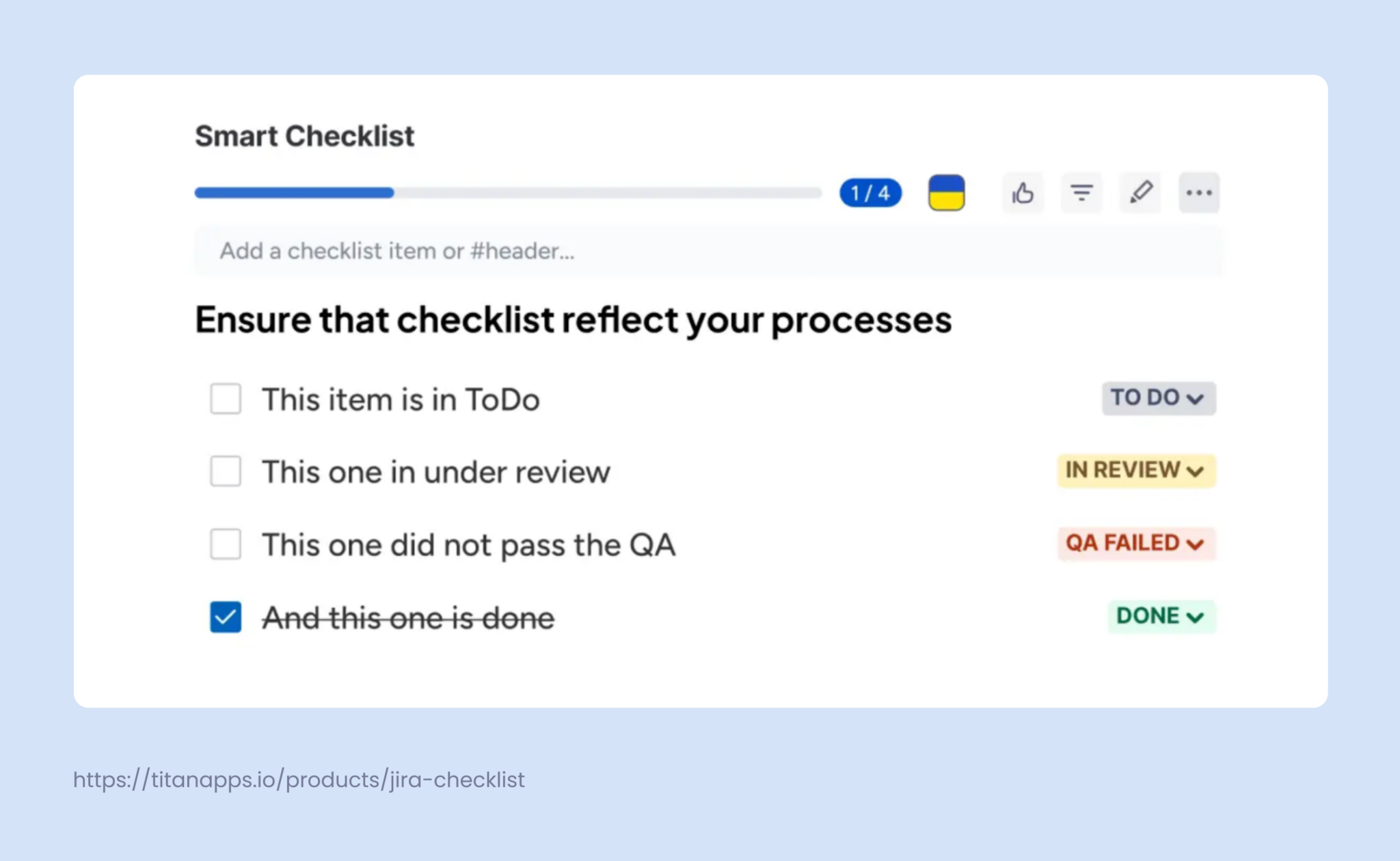 How to Add a Jira Checkbox (ToDo) in Jira Description | TitanApps Blog