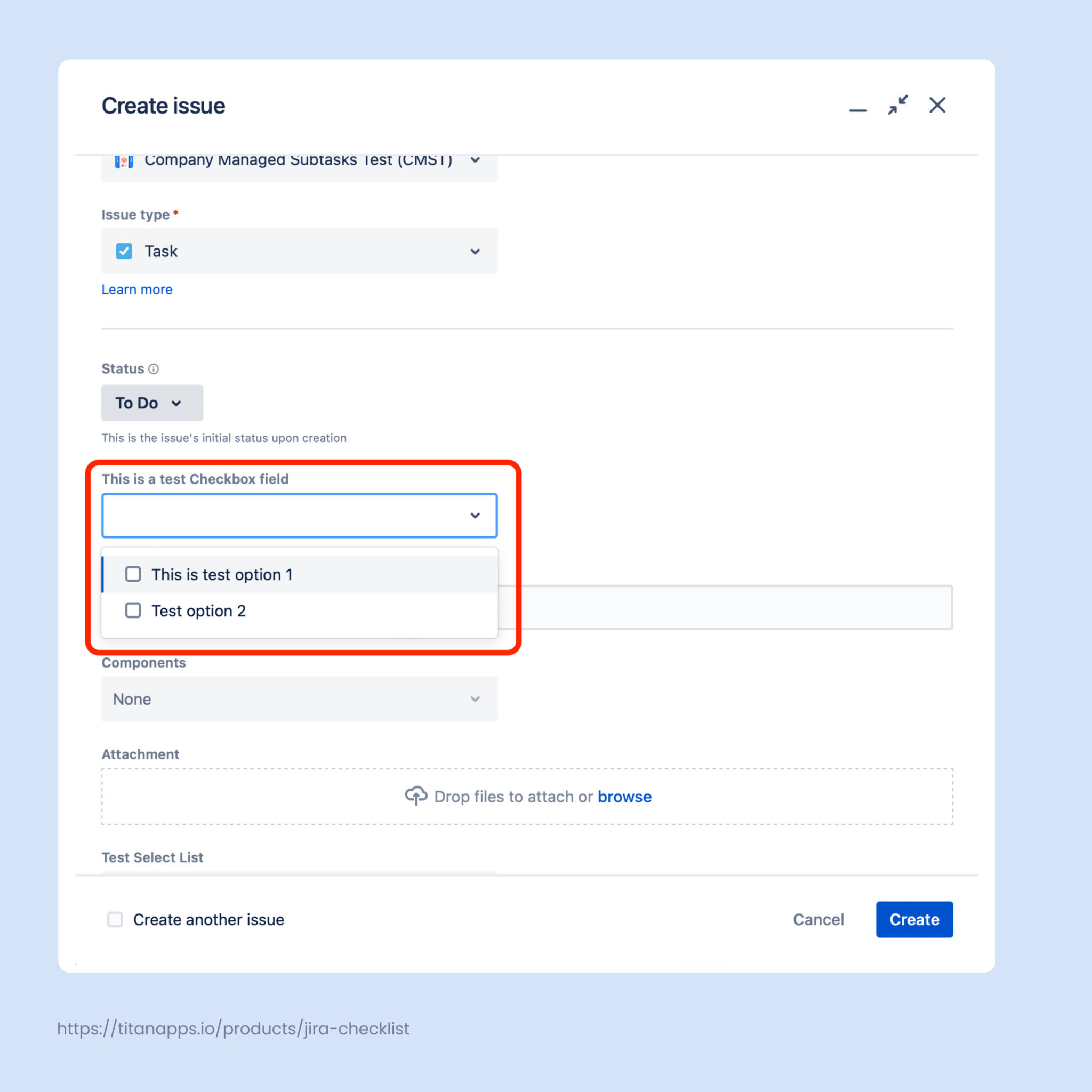 How to Add a Jira Checkbox (ToDo) in Jira Description | TitanApps Blog
