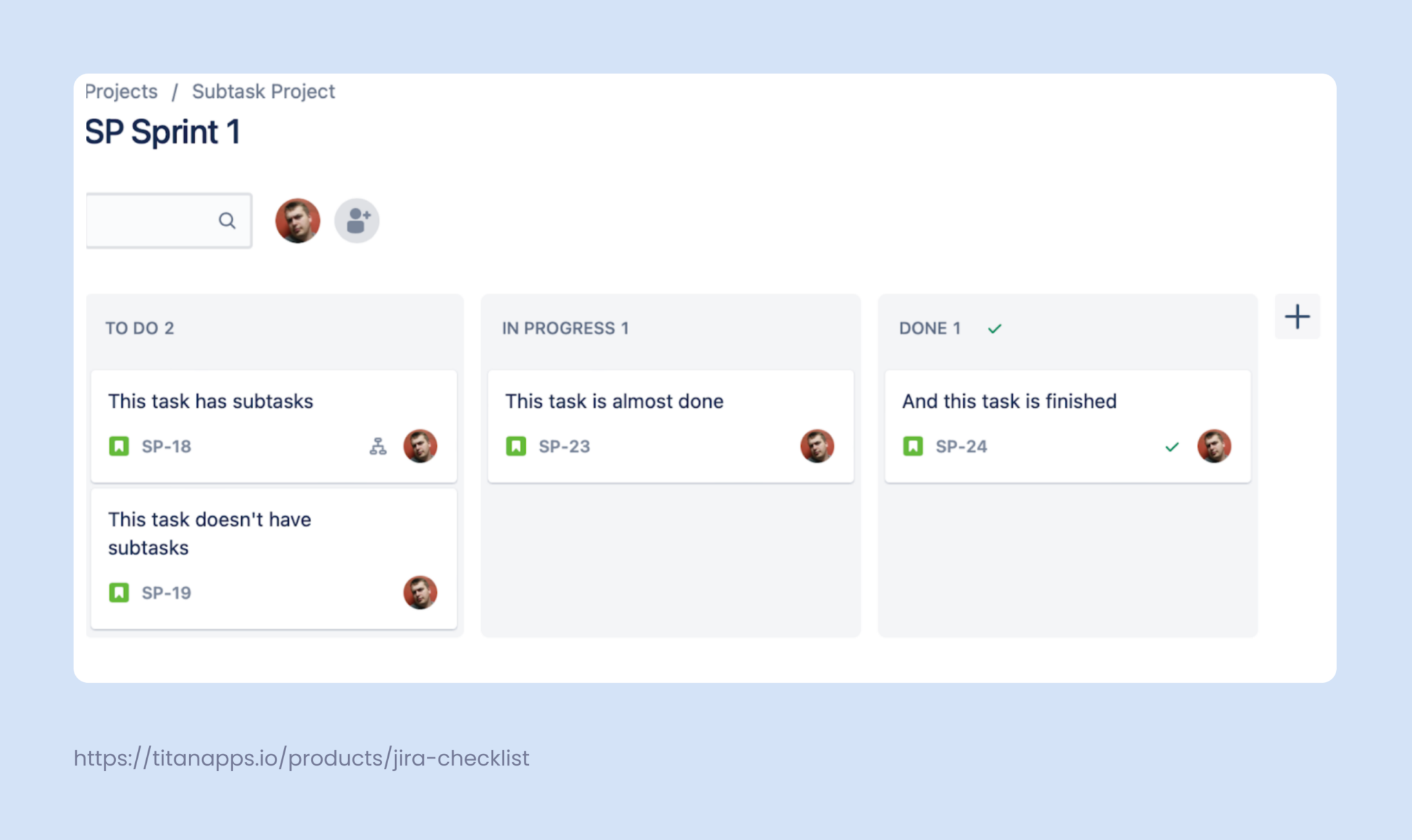 Show Subtasks on Jira Board (Common Cases Covered)