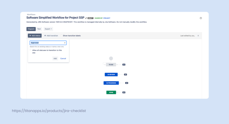 Jira Status How To Create And Add Custom Statuses Smart Checklist Blog 7095