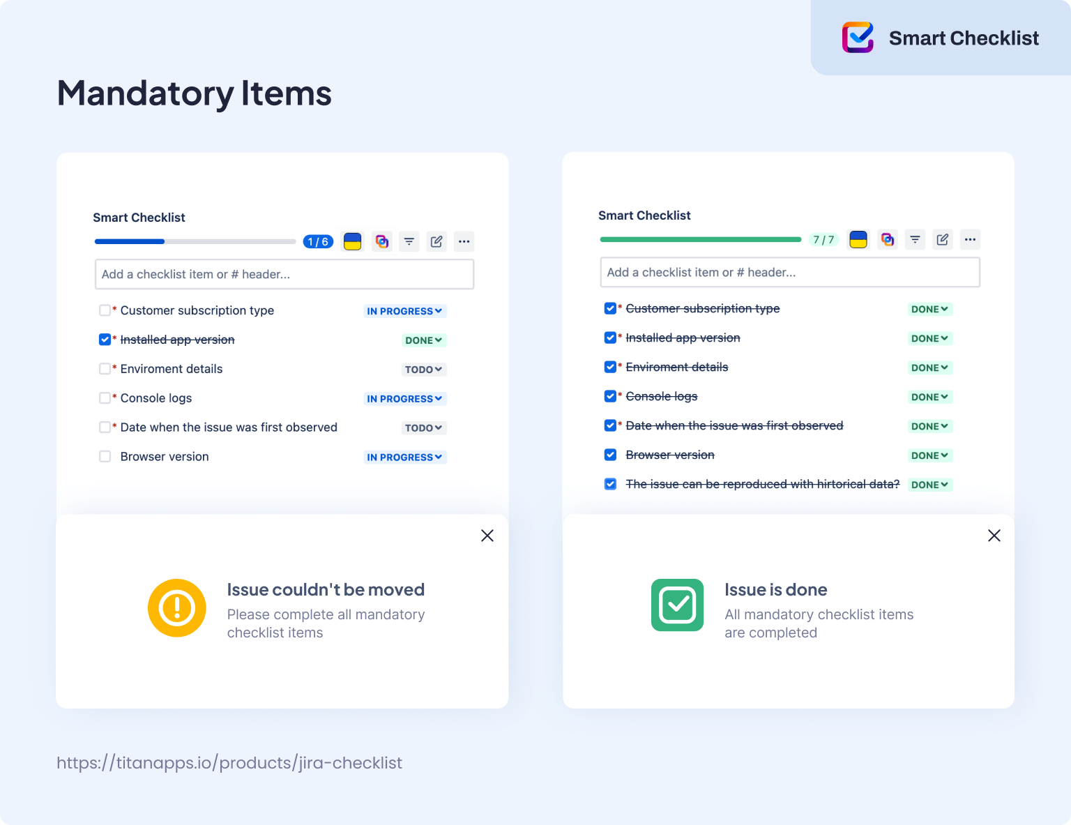 Improve Support Response Flow With Mandatory Smart Checklist Items ...