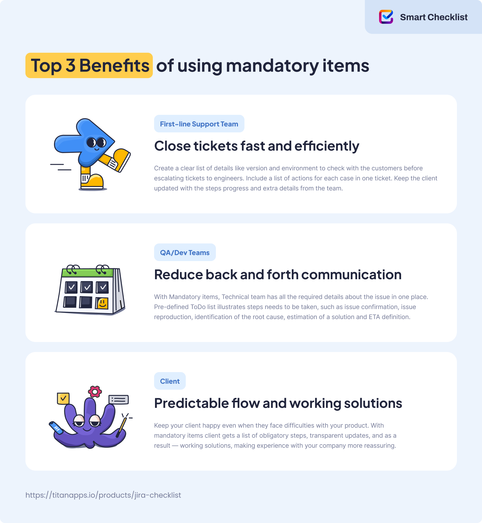 Improve Support Response Flow With Mandatory Smart Checklist Items ...