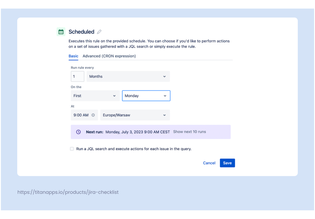 Create recurring tickets automatically: This is how | TitanApps Blog