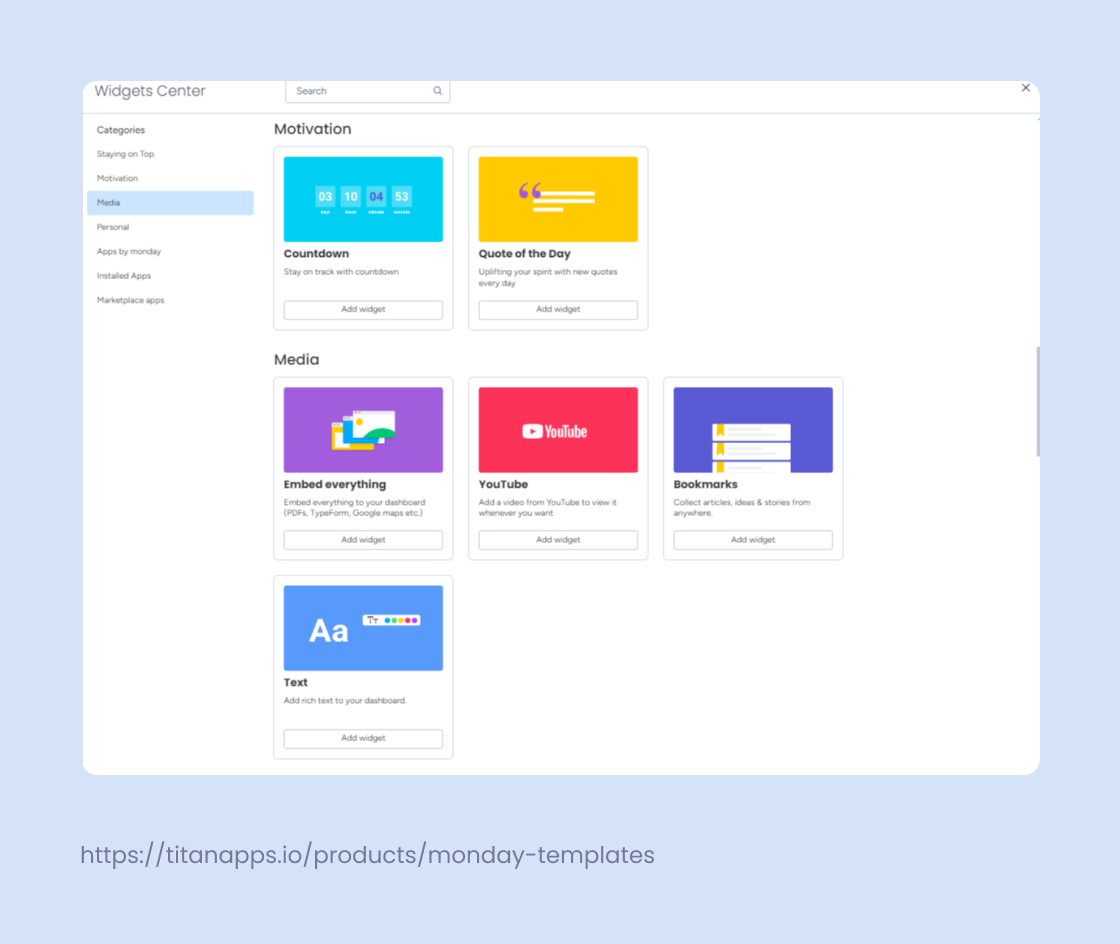 monday.com Dashboard Examples to Increase Your Productivity - Titanapps