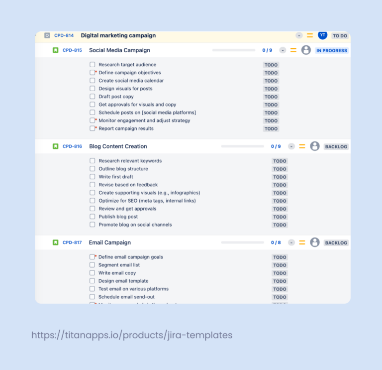 Jira Issue Hierarchy Explained How To Structure And Manage Your Projects Titanapps