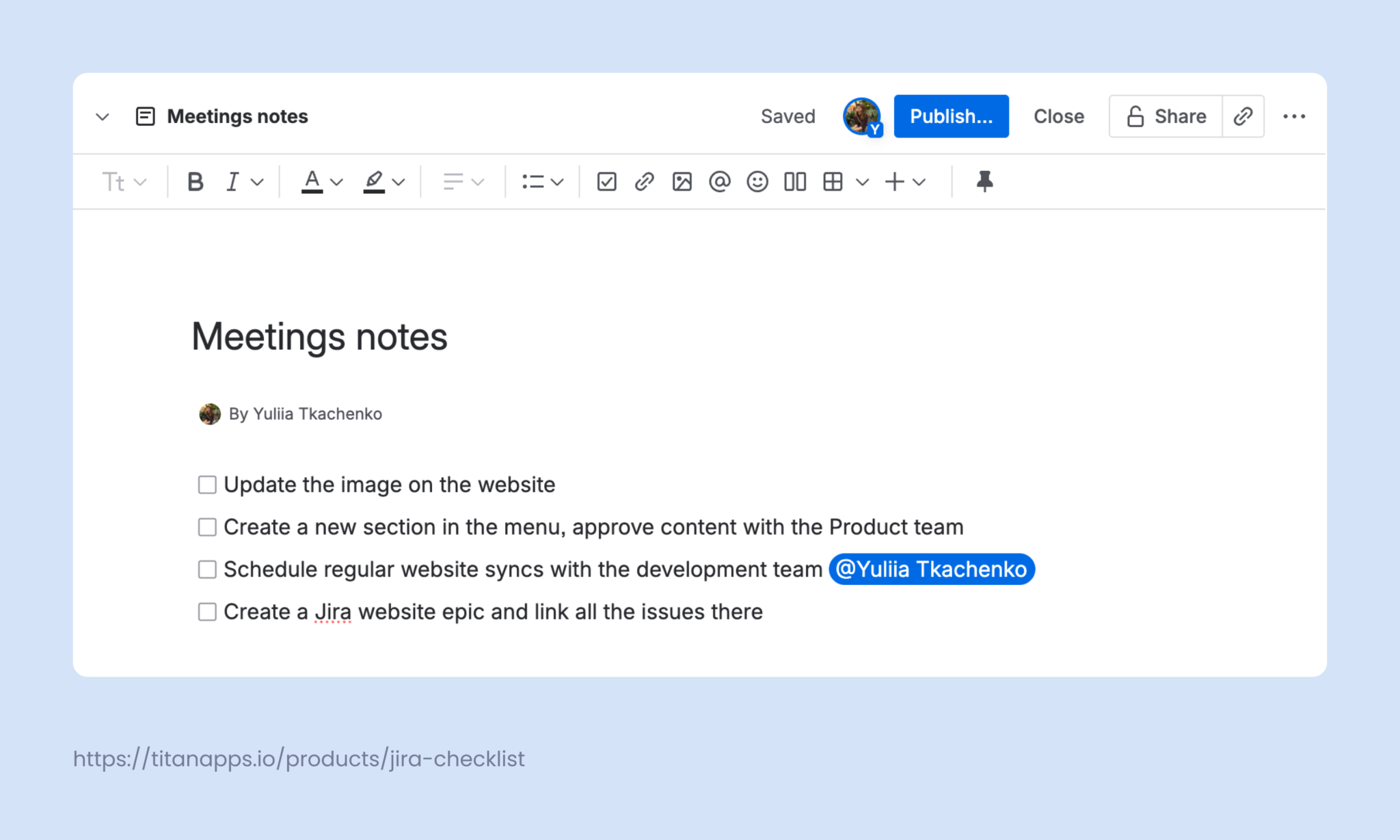 Checklists in Confluence: How to Manage Workflows Clearly