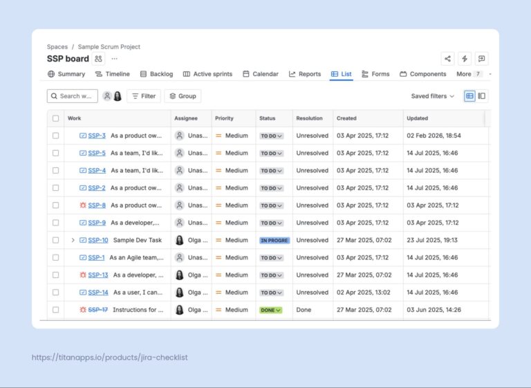 How to Organize Jira Issue Tracking: 9 Options - Titanapps